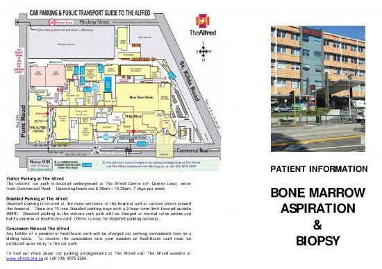 Bone Marrow Patient Leaflet