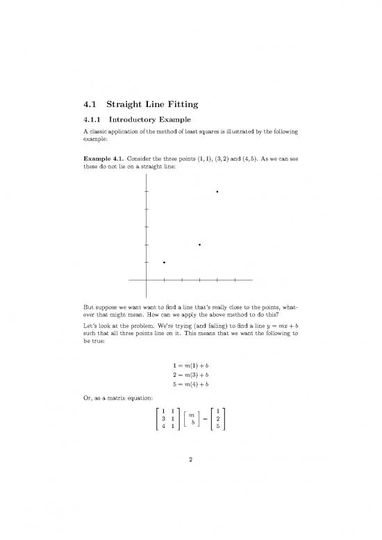  Curve Fitting Method Of Least Squares Pdf 90163 Ch Curve Fitting