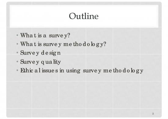 Survey Method Pdf 90091 | Principles Of Survey Methodology