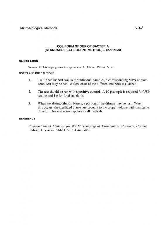 Pour Plate Method Pdf 90753 | Coliform Group Of Bacteria Standard Plate ...
