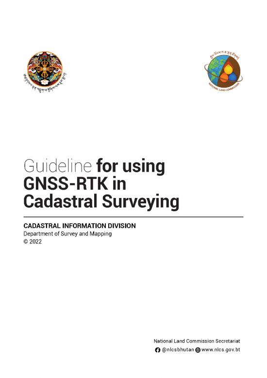 Act Therapy Pdf 92297 | Guideline For Using Gnss Rtk In Cadastral Surveying V1