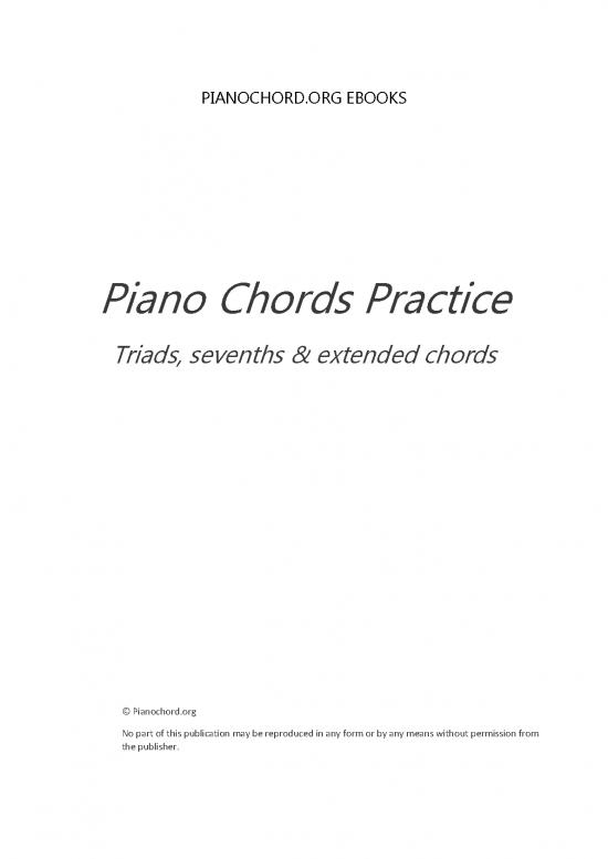 Piano Pdf 92358 | Piano Chords Practice