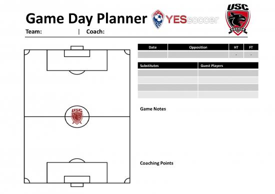 Day Planner Pdf 94502 | Game Day Planner