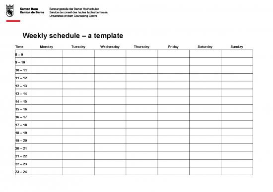 Schedule Pdf 94659 | Template Weekly Schedule Managing Time