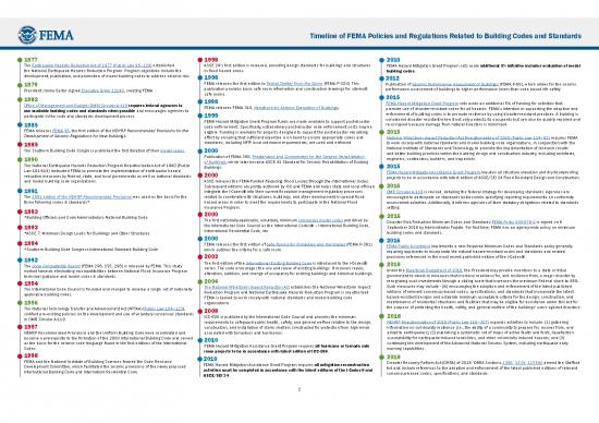 Fema Act Pdf 95191 | Fema Timeline Policies Regulations Related Bldg Codes