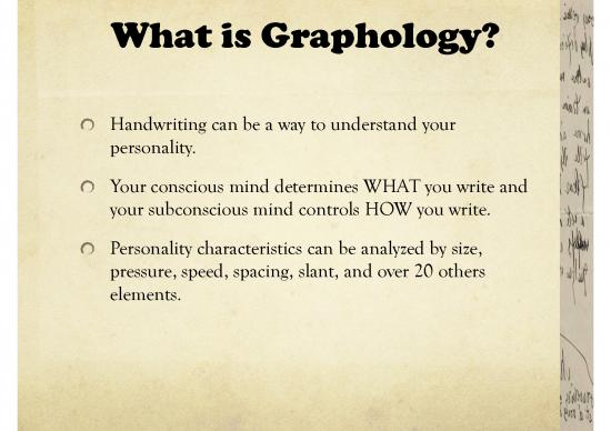 Personality Pdf 96364 Handwriting Analysis