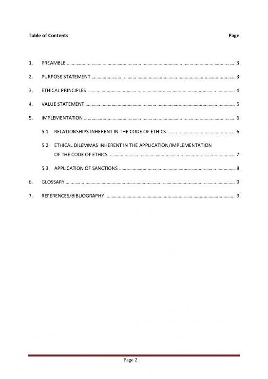 Act Therapy Pdf 94988 | Sanc Code Of Ethics For Nursing In South Africa