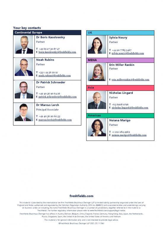 Icc Rules 2021 Pdf 95203 | Freshfields Client Briefing High Impact ...