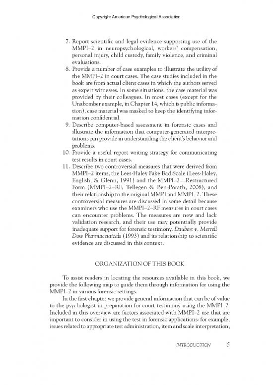 Personality Pdf 96826 | Using The Mmpi 2 In Forensic Assessment Intro ...