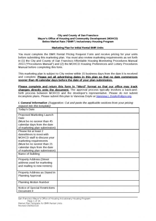 Business Spread Sheet 10394 | Marketing Plan Template For New Bmr ...