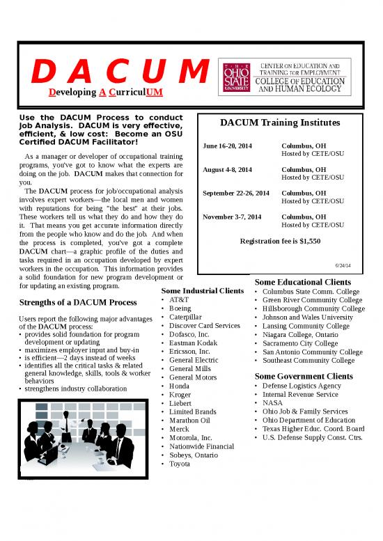 Spreadsheet Jobs 10403 | Dacum Flyer | Flyer Template Word