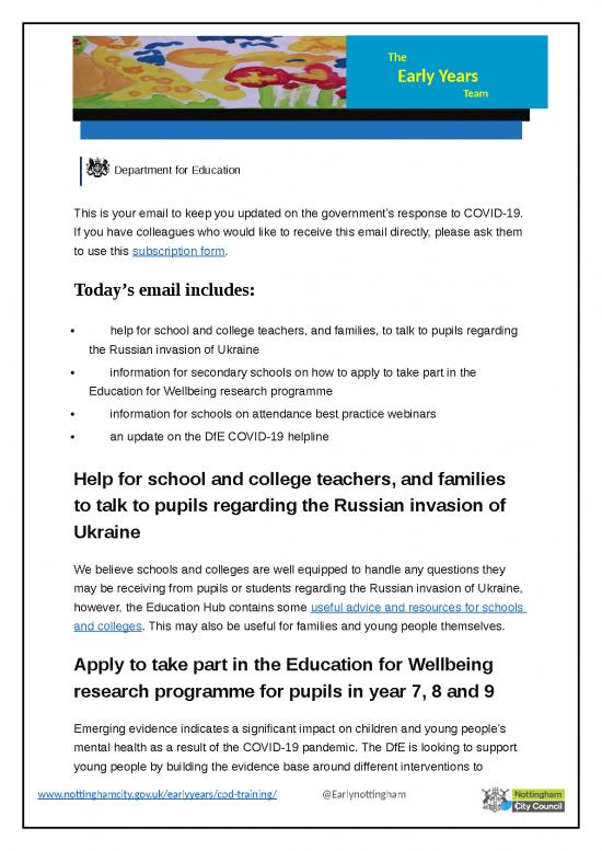 Ey Dfe Bulletin Template | Flyer Template Word