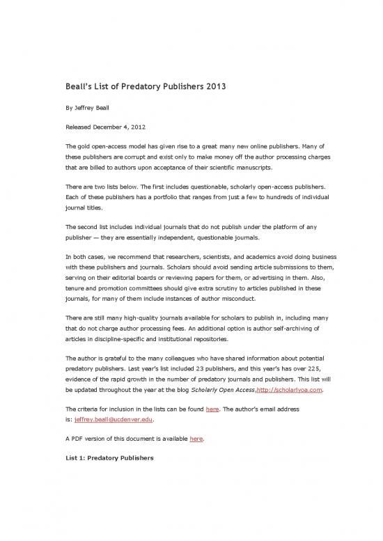 Journal Pdf 97439 | Daftar Jurnal Predator Beall