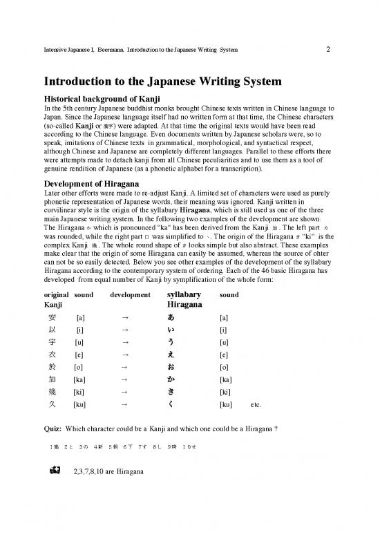 Language Pdf 99288 | Introduction To Kanji