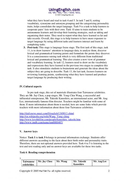 Personality Pdf 97374 | Personality Traits Teachers Notes Personality Pdf 97374 | Personality Traits Teachers Notes