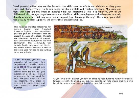 Language Pdf 101654 | Ideal Language Milestones English American Sign ...