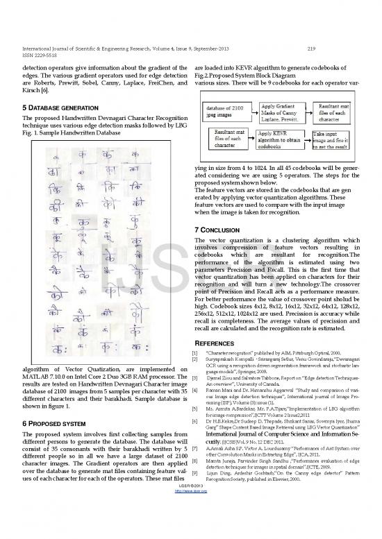 Barakhadi In Marathi Pdf 101633 Lbg Vector Quantization For Recognition Of Handwritten Marathi