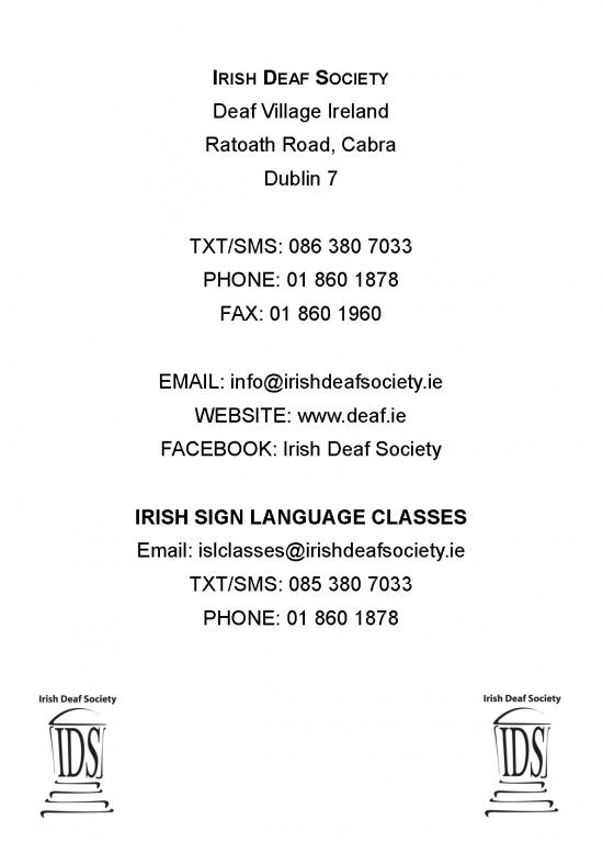 Language Pdf 102253 | Irish Sign Language Letters