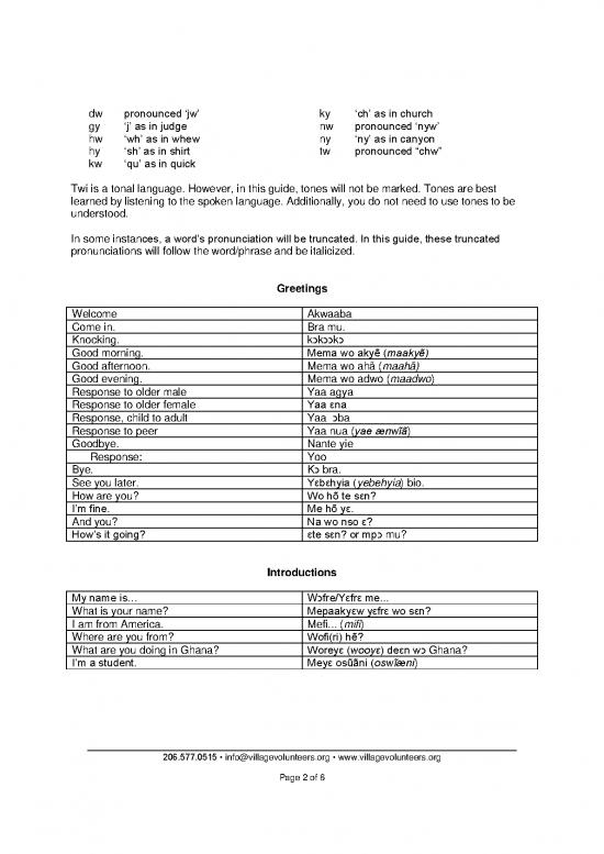 Language Pdf 103777 | Twi Language Guide