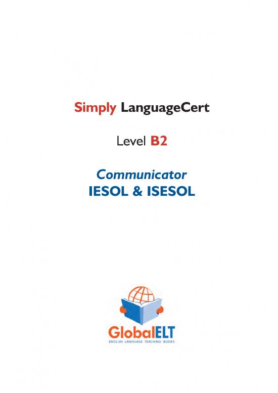 Act Therapy Pdf 104957 | Simply Languagecert Level B2 Sample Pages Student