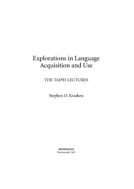 Stephen Krashen Pdf 105551 S Krashen Explorations Language