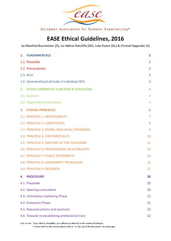 Somatic Experiencing Techniques Pdf 108252 Ease Ethicalguidelines Somatic Experiencing Techniques Pdf 108252 Ease Ethicalguidelines