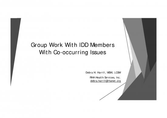 Cbt Pdf 107536 Group Work With Idd Members With Co Occurring Issues