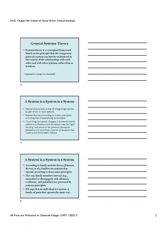 Internal Family Systems Therapy Pdf 109545 | Handouts For Ifs