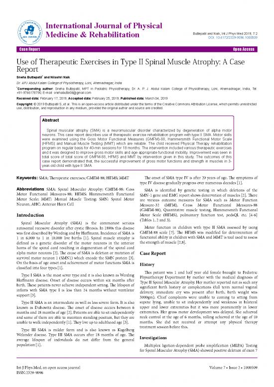 Medicine Pdf 111554 | Use Of Therapeutic Exercises In Type Ii Spinal ...