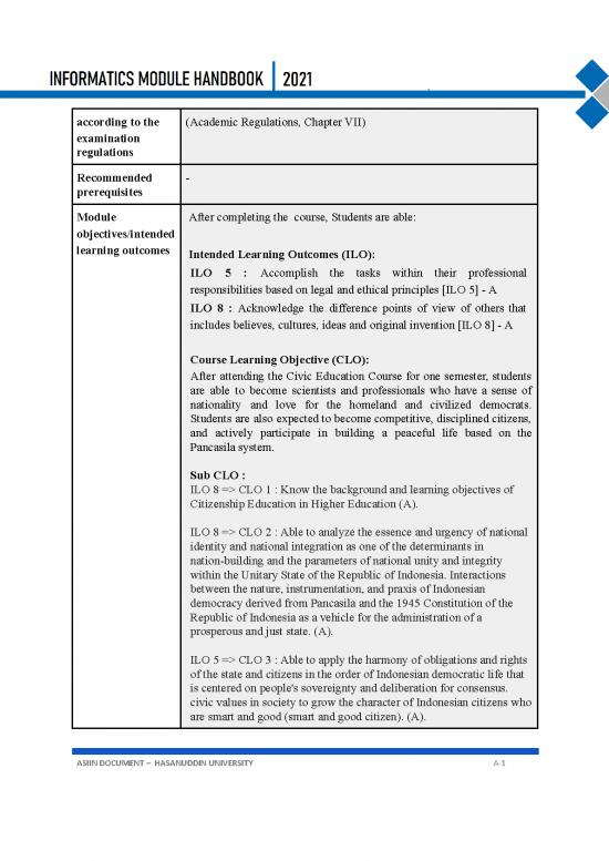 Education Pdf 112089 | Module Handbook Civic Education Docx 9f40b08d7d