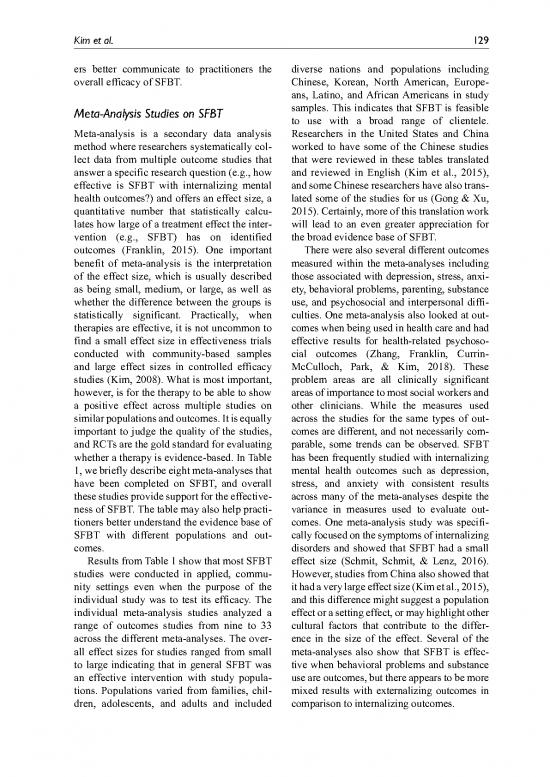 Sfbt Pdf 111315 | Solutions Focused Brief Therapy