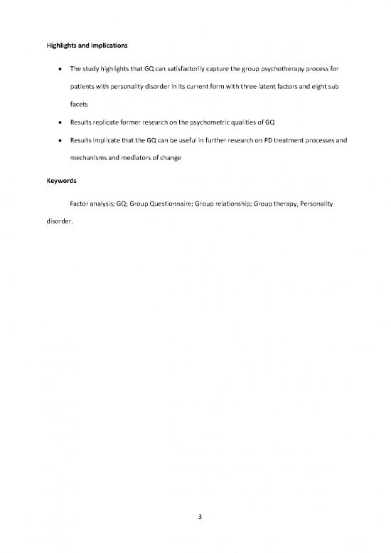 Group Therapy Questionnaire Pdf 110137 | The Group Questionnaire %28gq