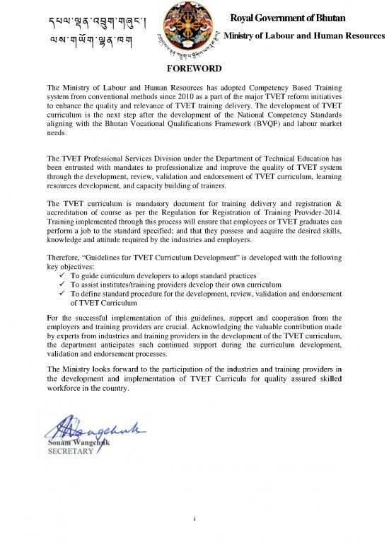 Education Pdf 113464 | Guidelines For Development Of Tvet Curriculum 2018