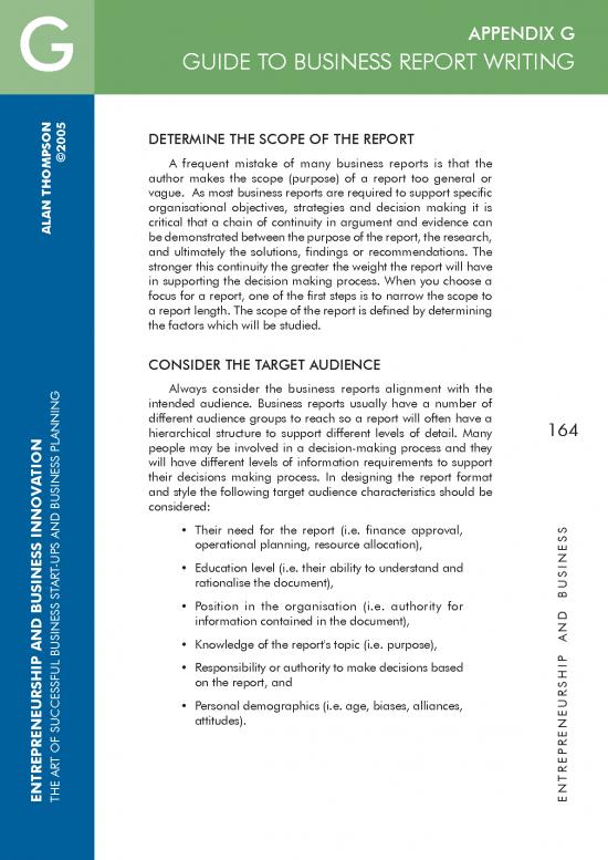 Business Research Report Pdf 117422 | Guide To Report Writing