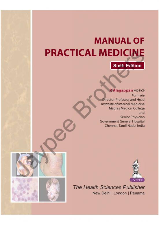 Alagappan Medicine Pdf 115748 | Manual Of Practical Medicine