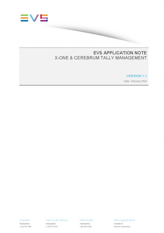 Theory Of Production Pdf 118108 | Evs Application Note X One Tally ...