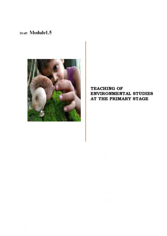 Learning Environment Pdf 118590 | Module For Evs
