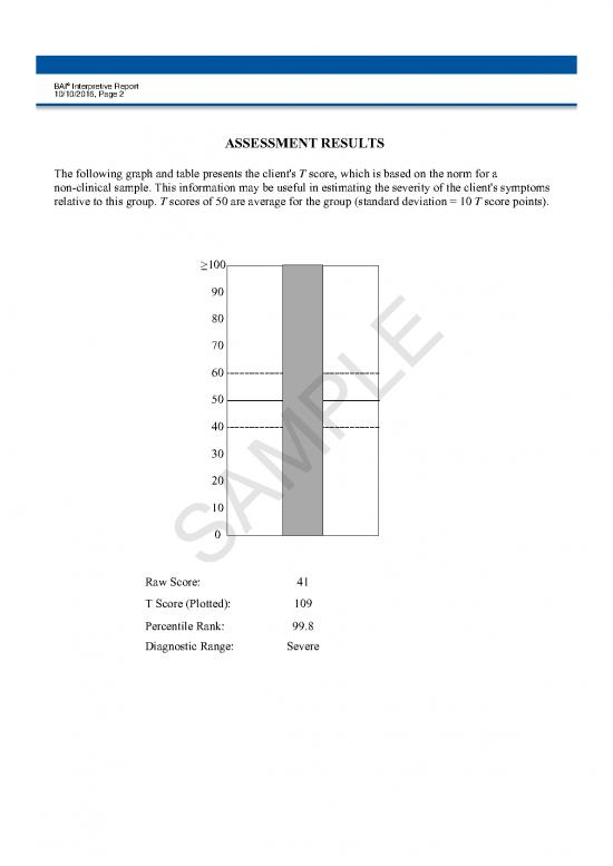 Report Pdf 119450 | Bai Sample Interpretive Report