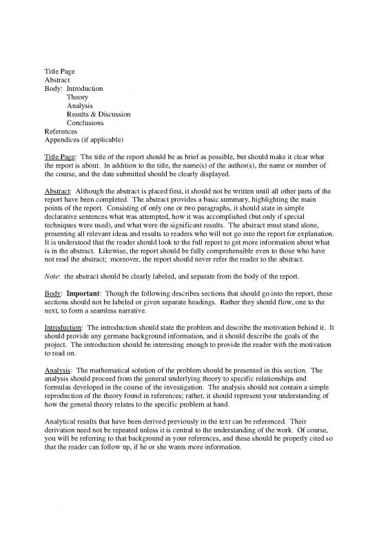 Report Pdf 119762 Writing A Formal Mathematical Report report-pdf-119762-writing-a-formal-mathematical-report