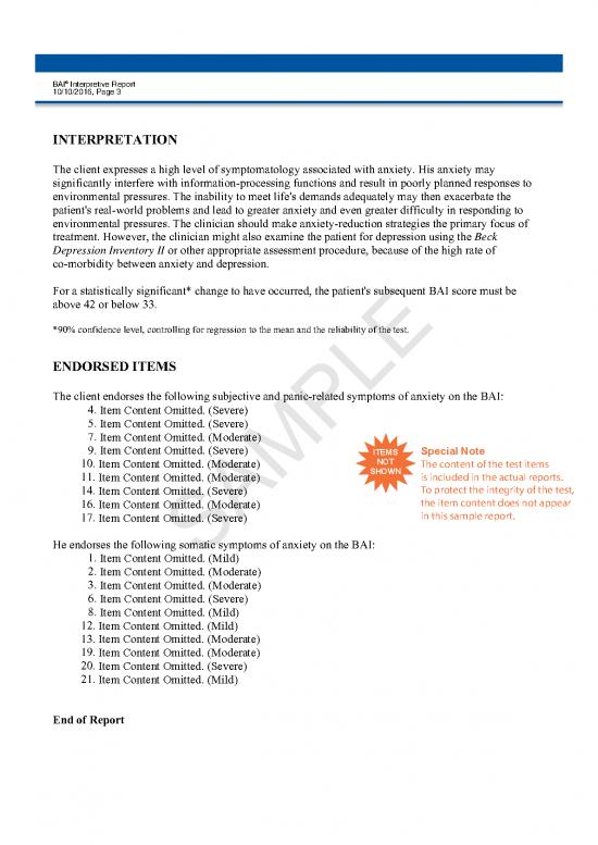 Report Pdf 119450 | Bai Sample Interpretive Report