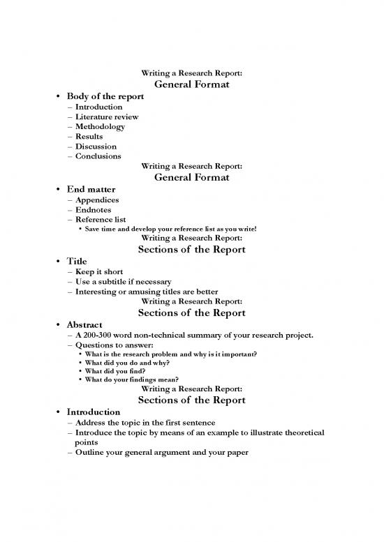 Report Pdf 119653 | How To Write A Research Report Presentation