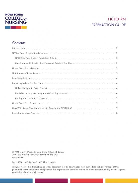 Nclex Rn Preparation Guide