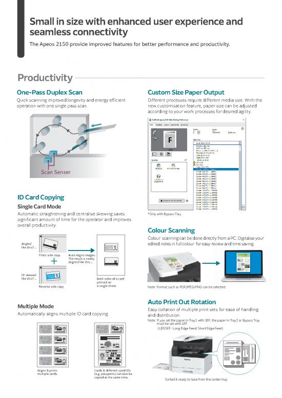 Nda Notes Pdf 121796 | Apeos 2150 Nda Brochure
