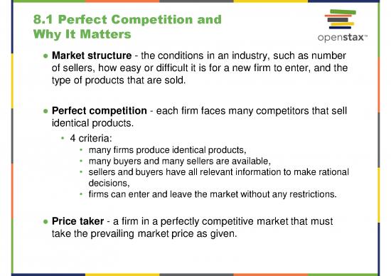 Competition Pdf 122697 | Perfect Competition