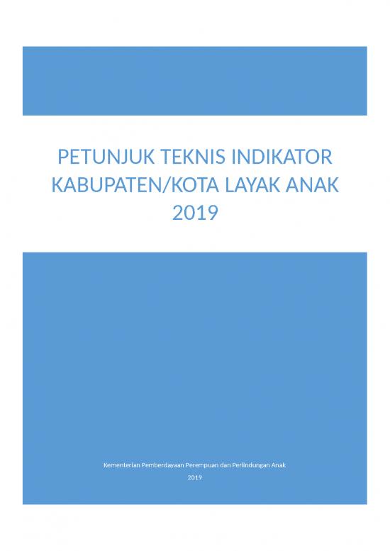 Juknis Indikator Kla 2019 1553655102