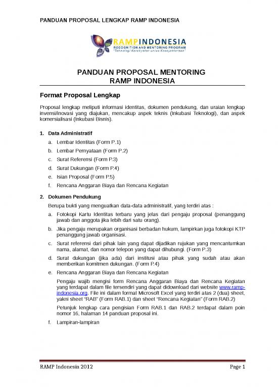 File Rab - Rencana Anggaran Biaya Id 11319 | Format Proposal Lengkap ...