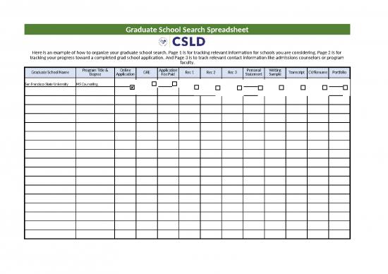 Free Financial Flyer Templates 11465 | Grad School Search Spreadsheet ...