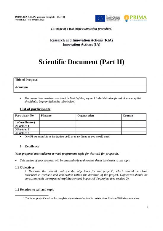Financial Spreadsheet 11817 | Prima Pre Proposal Template Part Ii Ria ...