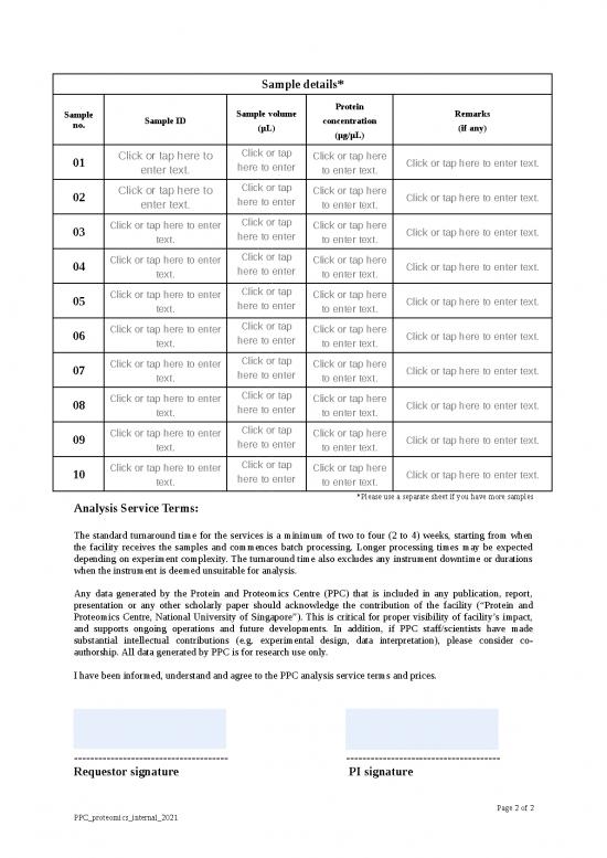 Company Presentation Template 11876 | Ppcp Sampleform Internal 2021 ...