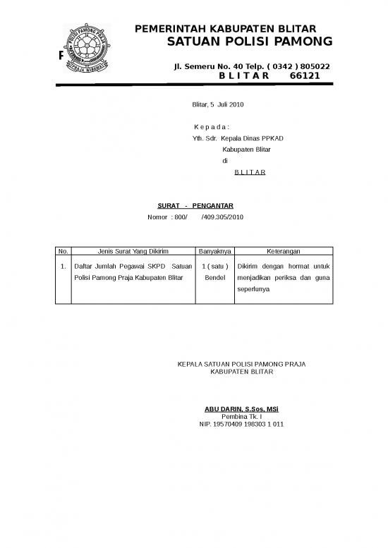 File - Surat Pengantar Id 12623 | Pengantar Surat